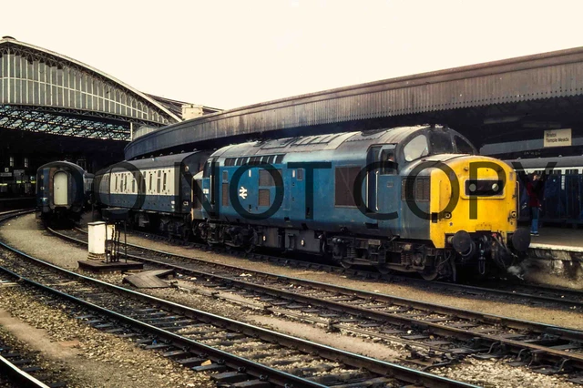 UK DIESEL TRAIN Railway Photograph Of Class 37 Loco 37188. Rm37-625 £1. ...