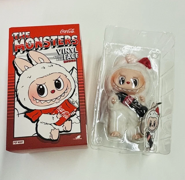 POPMART THE MONSTERS Labubu Coca-Cola Plush Keychain - Surprise Shake £ ...