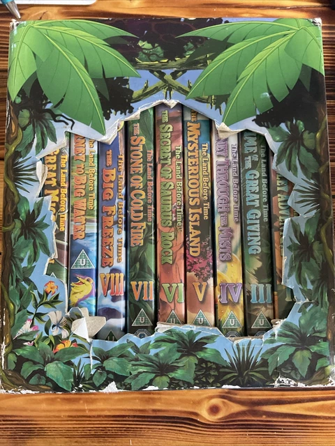 THE LAND BEFORE Time 1-11 Box Set DVD, THIS ITEM HAS NO BOX LID + SIGNS ...