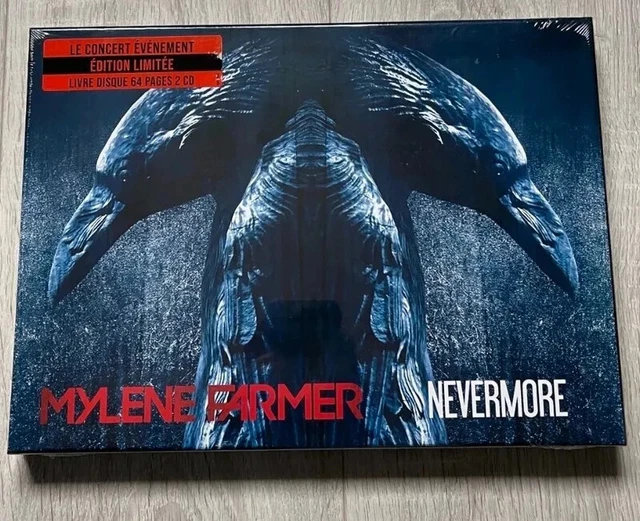 MYLENE FARMER NEVERMORE 2024 2 CD Edition collector Limitée ÉPUISÉE Grand Format EUR 104,99 ...