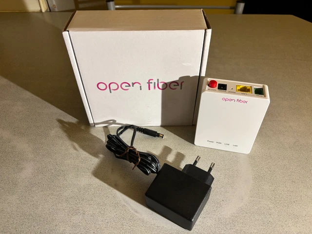 ZTE ZXHN F601 Gpon Ont Fibra ottica Terminale Open Fiber EUR 8,00 ...