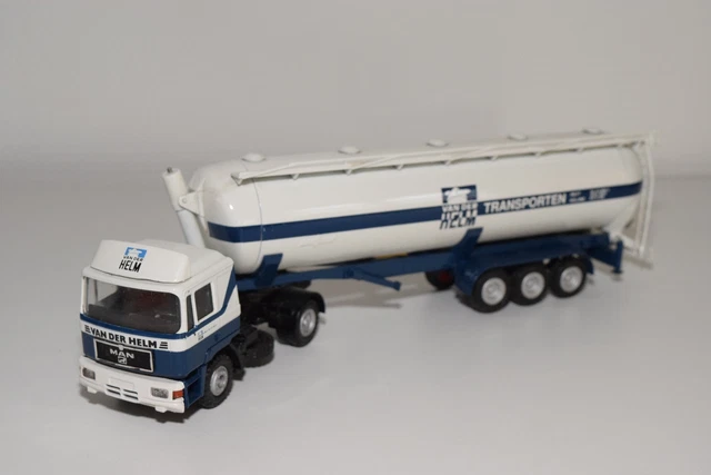 (CONRAD JAVI MAN M.a.n. Camion Avec Remorque Tanker Van Der Helm N ...