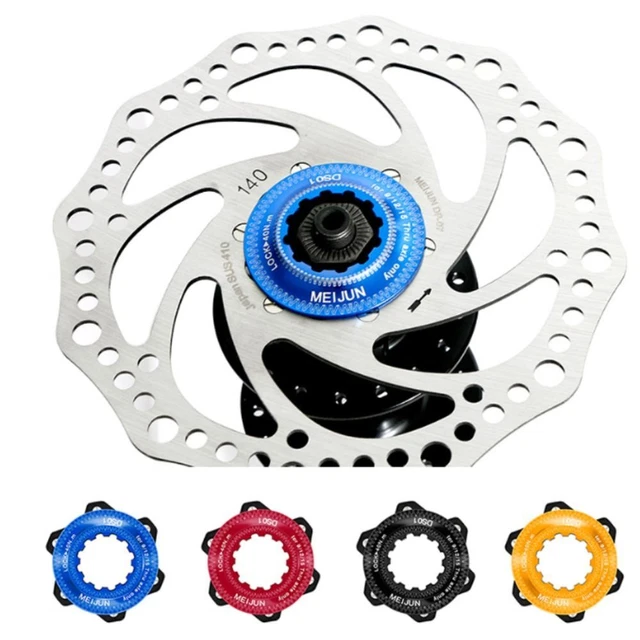 HUB CENTER LOCK Conversion 6-Hole Adapter Disc Brake Rotor Bike ...