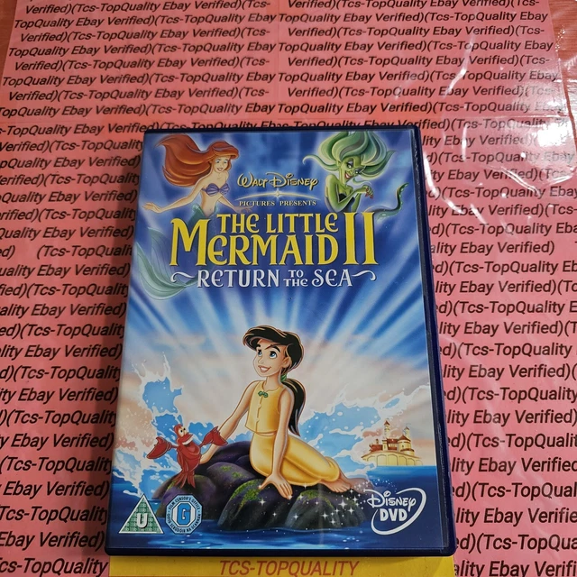THE LITTLE MERMAID II - Return to the Sea DVD Fast Free Post £2.14 ...