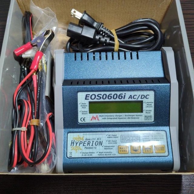HYPERION EOS0606I AC/DC Multi-Chemistry Charger £104.26 - PicClick UK