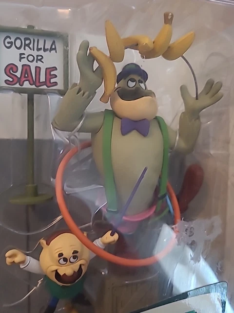 🏪 MAGILLA GORILLA & Mr Peebles Hanna Barbera Cartoon Figures McFarlane ...
