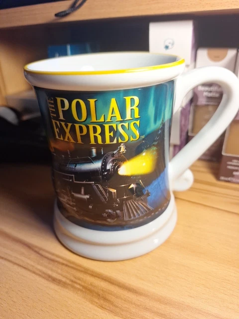 THE POLAR EXPRESS Warner Bros 3D Large Official Mug £5.00 - PicClick UK