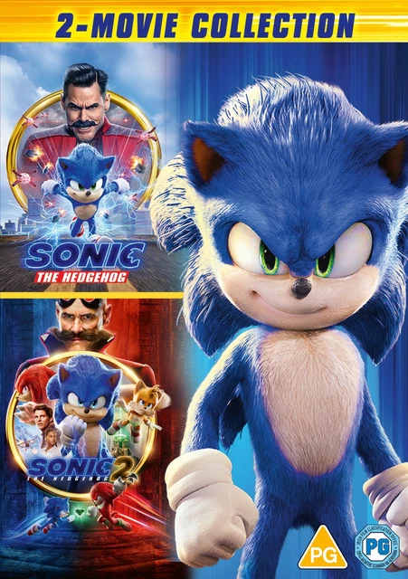 SONIC THE HEDGEHOG: 2-movie Collection (DVD) Tika Sumpter Adam Pally ...