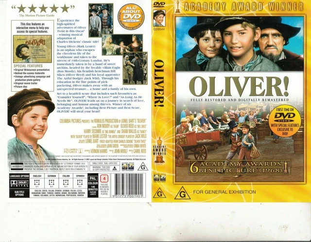 OLIVER-1968-[RON MOODY]-COLUMBIA TRISTAR Home Entertainment-Movie CT:HE ...