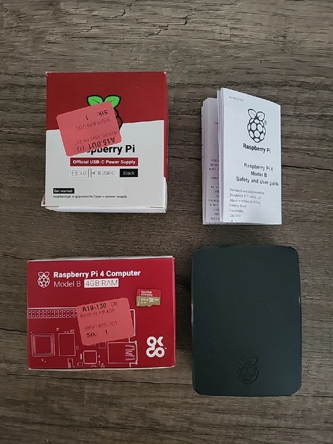 RASPBERRY PI 4 Model B 4GB Ram + 32GB Micro SD EUR 105,51 - PicClick DE