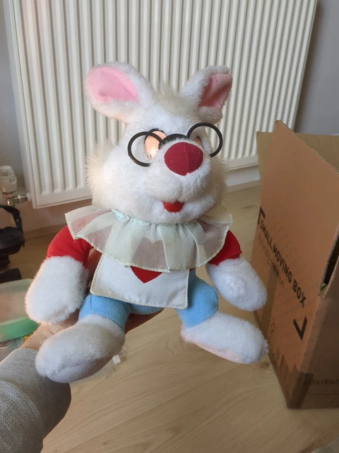 WHITE RABBIT ALICE In Wonderland Euro Disneyland/Disney Soft Toy ...