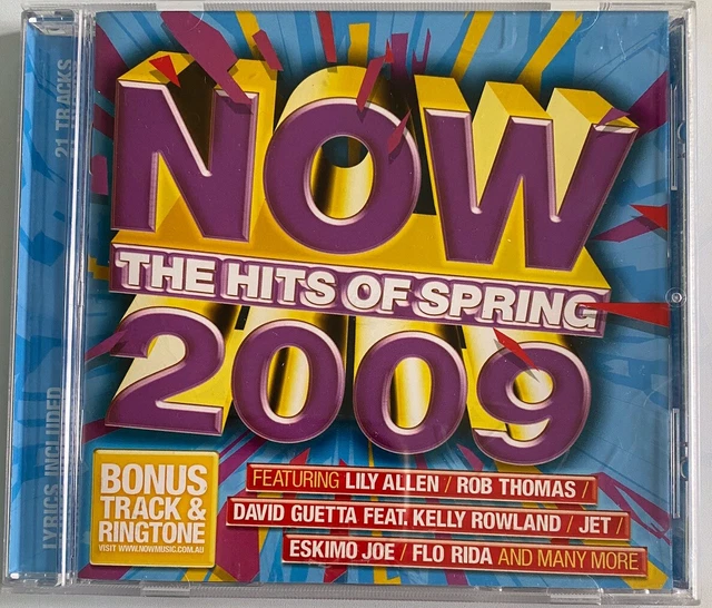 NOW THAT’S WHAT I Call Music The Hits Of Spring 2009 Australian CD £12. ...