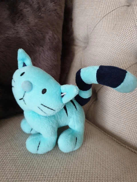 BOB THE BUILDER Pilchard Cat 6” Soft Plush Toy Retro Vintage 2000 £5.99 ...