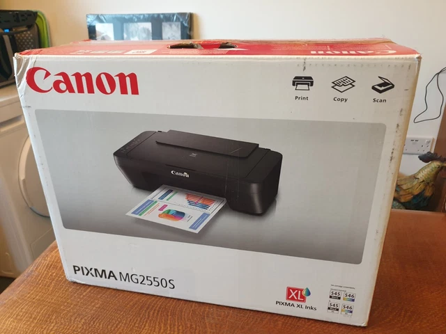 USED CANON PIXMA MG2550S Inkjet All-in-One Printer - with some ink £21. ...