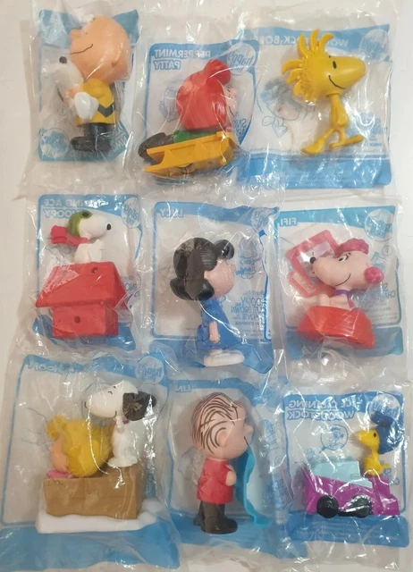 2016 MCDONALD'S SNOOPY And CHARLIE BROWN, Peanuts Movie Happy Meal Toys lot of 9 $49.99 ...