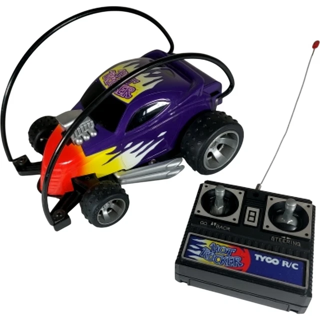 TYCO RC HOT Rocker Buggy Remote Control Car Vintage 27MHz Purple Red £ ...