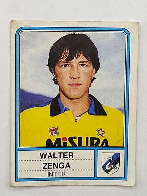 FIGURINA CALCIATORI PANINI 1983/84 INTER ZENGA n 100 OTTIMA CON VELINA ...