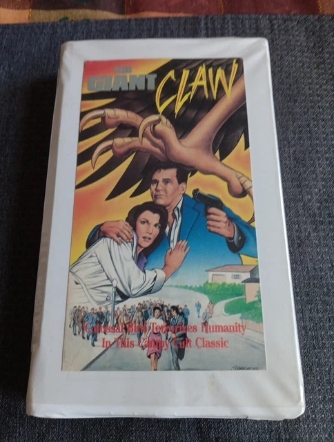 THE GIANT CLAW 1957 VHS Sci-Fi Thriller Good times Home Video Horror ...