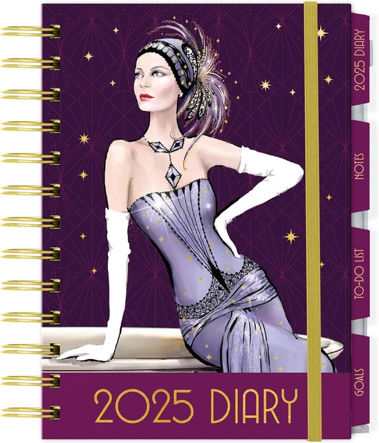 ROBERT FREDERICK CLAIRE Coxon Spiral Organiser Diary 2025 £10.95 ...