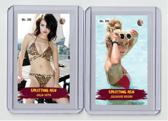 JULIANNE HOUGH RARE MH Splitting Ash #'d 1/3 carte tabac n° 399 EUR 5,50 - PicClick FR