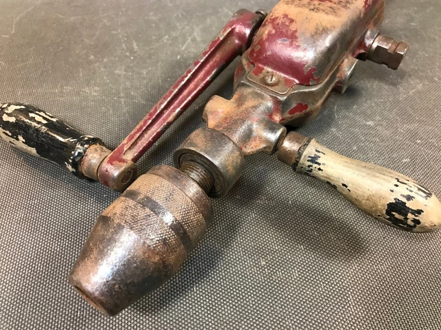 ANCIENNE CHIGNOLE PERCEUSE manuelle vintage outil ancien PWW made in ...