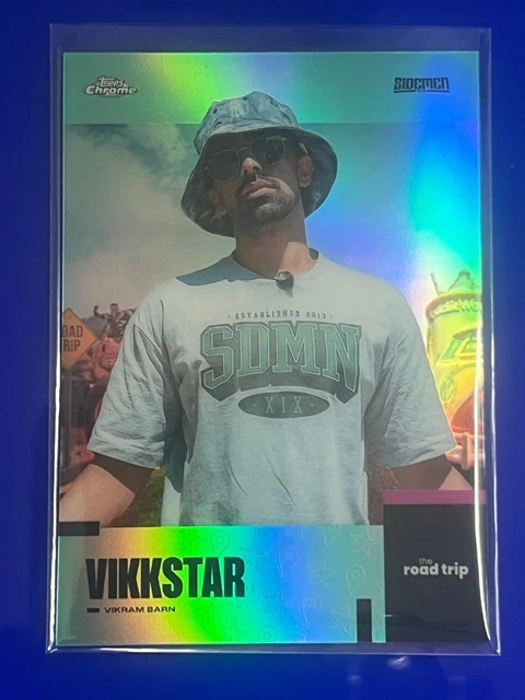 TOPPS CHROME SIDEMEN 2023 027/250 VIKKSTAR The Road Trip #62 $28.46 ...