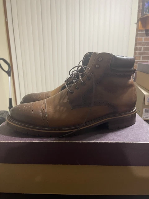 JOHNSTON & MURPHY 205522 PFBT50 XC Flex Cody Men's Shoes, Size 13M, cap ...