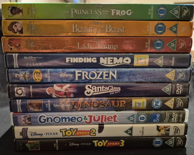 10 X DISNEY DVD BUNDLE LOT 2: FROZEN, FINDING NEMO, TOY STORY 2 & MORE ...