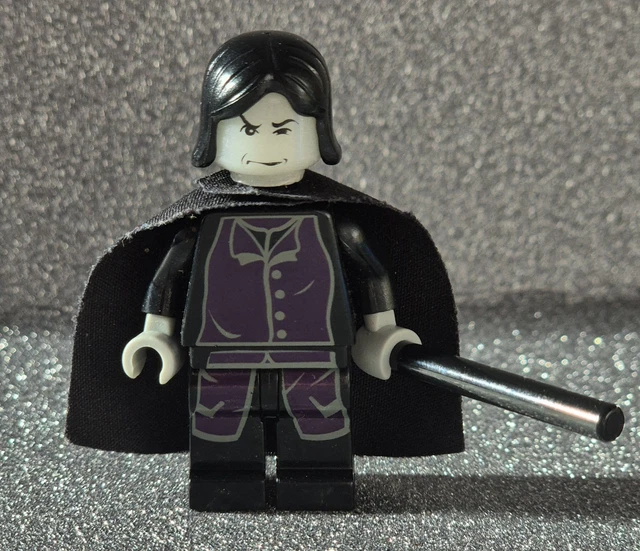 HARRY POTTER SEVERUS Snape Lego Minifigure With Glow In The Dark Head £ ...