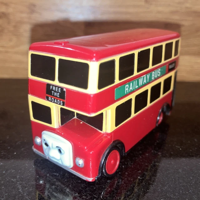 TOMY TRACKMASTER BULGY Double Decker Bus Thomas The Tank Engine £13.99 ...