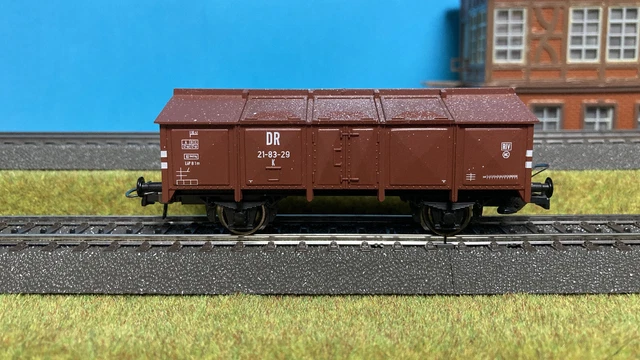 ROCO 46754 H0 Klappdeckelwagen DR (Ep. III) OVP EUR 15,50 - PicClick DE