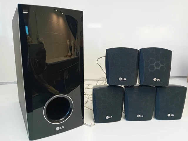 LG SH33SD-W SPEAKER System with x5 Speakers 150W SH33SD-S £9.99 ...