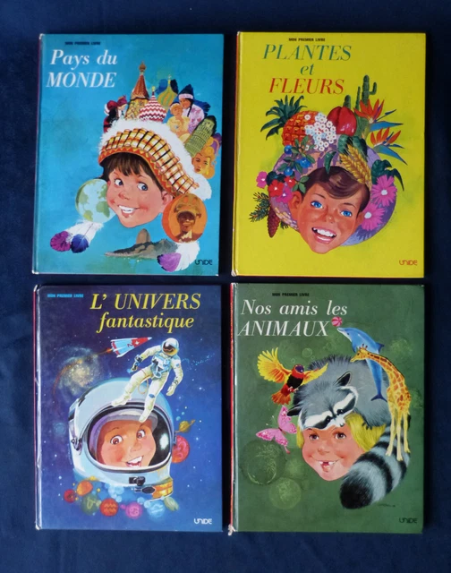#UNIDE - COLLECTION Initiation# Lot de 4 livres : Animaux, Univers ... #UNIDE - COLLECTION Initiation# Lot de 4 livres : Animaux, Univers ...