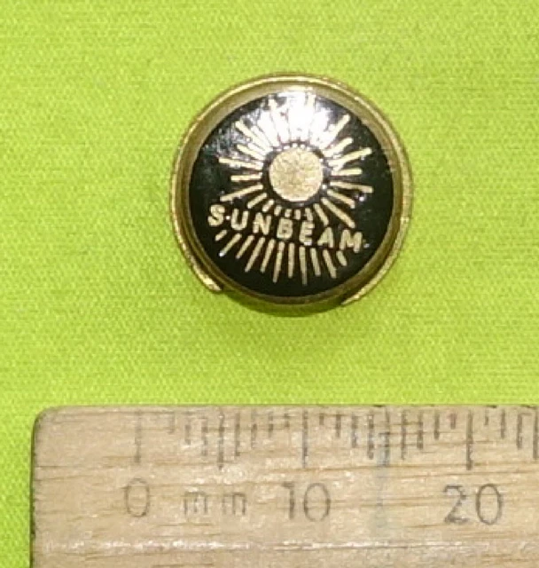 1950S SUNBEAM (BRITISH) enamel motorcycle bike badge lapel - TYPE 2 £22 ...