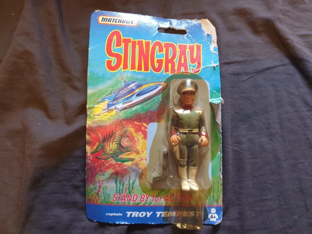 CAPTAIN TROY TEMPEST Stingray Figure Matchbox 1992 £10.99 - PicClick UK