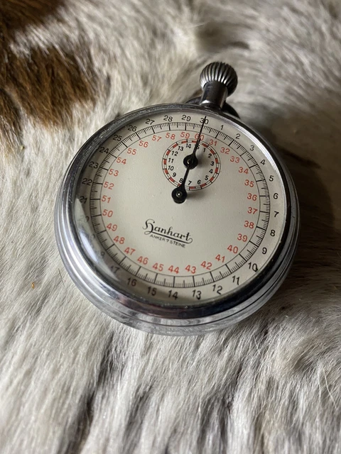 RARE WW2 GERMAN Kriegsmarine U-boat Hanhart Torpedo Stopwatch World War ...