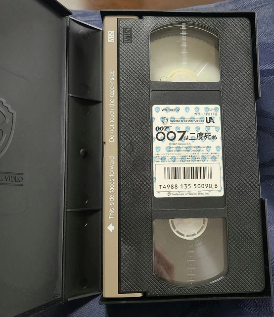 007 YOU LIVE Twice VHS Sean Connery s1 £38.64 - PicClick UK