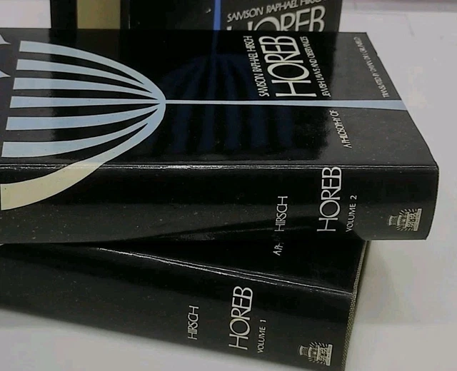HOREB JEWISH LAWS and Observances vol 1/2 BOXED Samson Raphael Hirsch £ ...