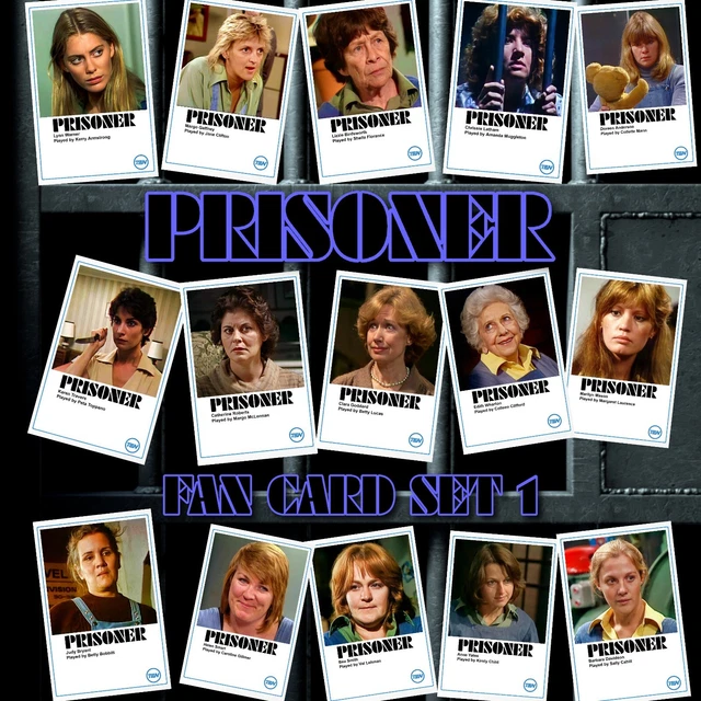 PRISONER CELL BLOCK H Fan Card Set 1 6x4 15 Cards £31.92 - PicClick UK