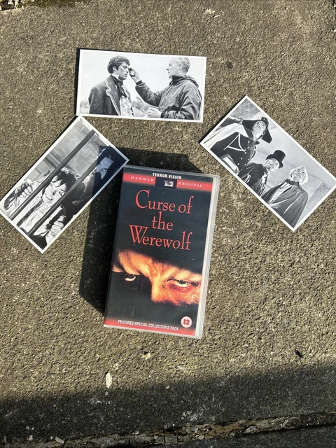 HAMMER HORROR ORIGINAL ‘Curse of the Werewolf’ VHS (Special Collector’s ...
