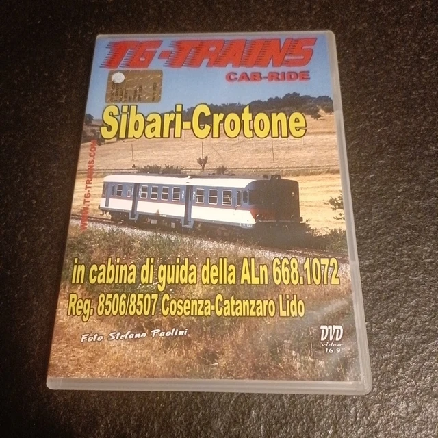 DVD TG TRAINS CAB RIDE - Sibari - Crotone - ITALIAN RAILWAY £8.99 ...