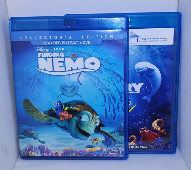 FINDING NEMO & Finding Dory (Bluray Bundle) Bonus Big Hero 6 DVD £13.54 ...