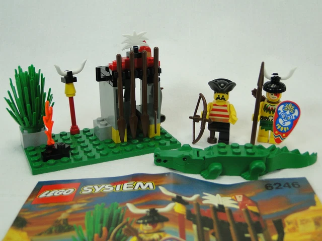 LEGO PIRATES 6246 Crocodile Cage complet avec instructions OBA EUR 26 ...
