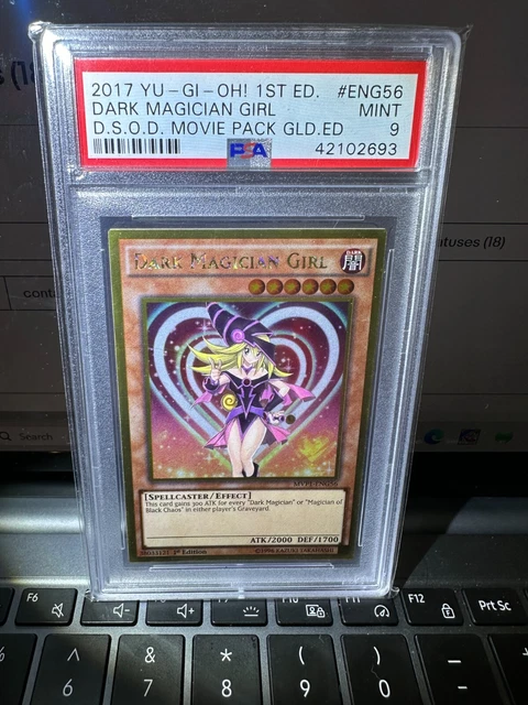 YUGIOH DARK MAGICIAN GIRL MVP1-ENG56 PSA Grado 9 1a Edizione EUR 56,43 - PicClick IT