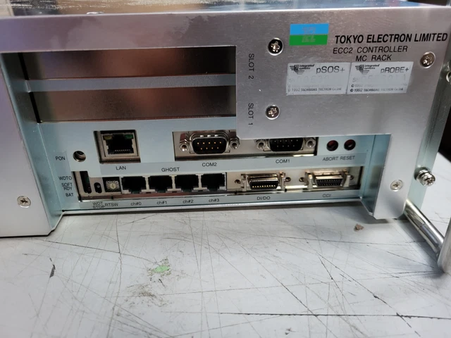 TEL TOKYO ELECTRON 3D80-000766-V3 Ecc2 Mc Rack Controller (Br5.3) $988. ...