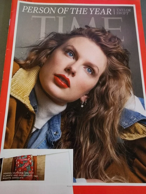 TAYLOR SWIFT TIME Magazine December 2023 Person of The Year *SET OF ALL ...