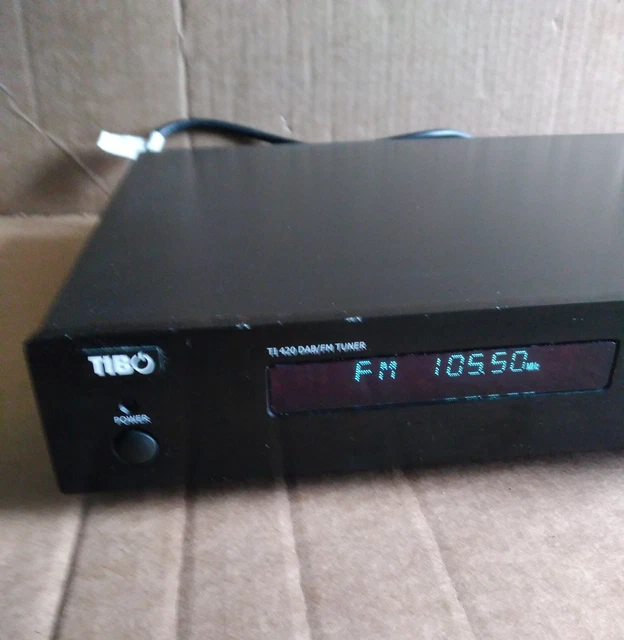 TIBO TI420 DIGITAL Dab/fm Stereo Tuner Separates TI 420 Black £100.00 ...