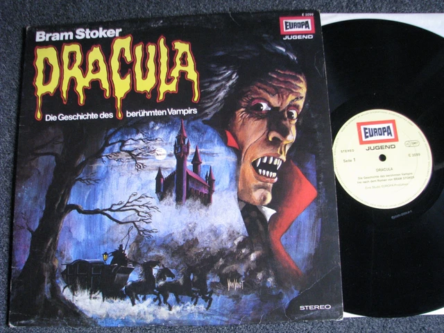BRAM STOKER-DRACULA LP-1976 Germany-Europa-E 2099-Charles Regnier EUR ...