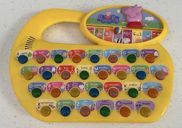 PEPPA PIG FUN Phonics Alphabet Educational Baby Toddler Toy Play ...
