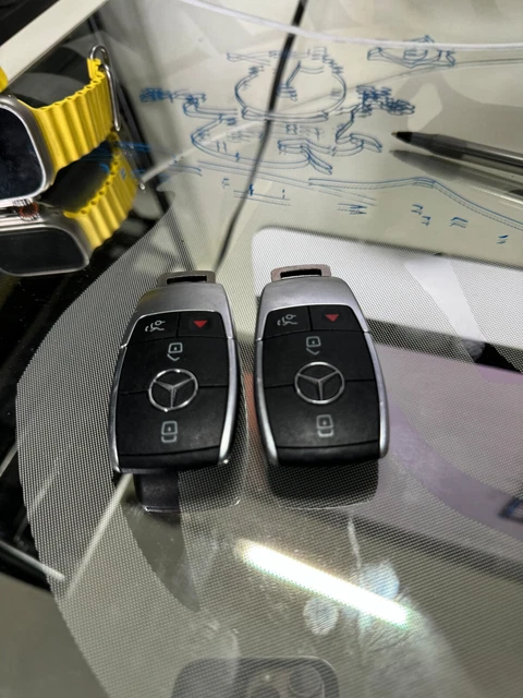 ORIGINAL MERCEDES BENZ OEM SMART KEY LESS ENTRY REMOTE FOB FLAT Gls 450 ...